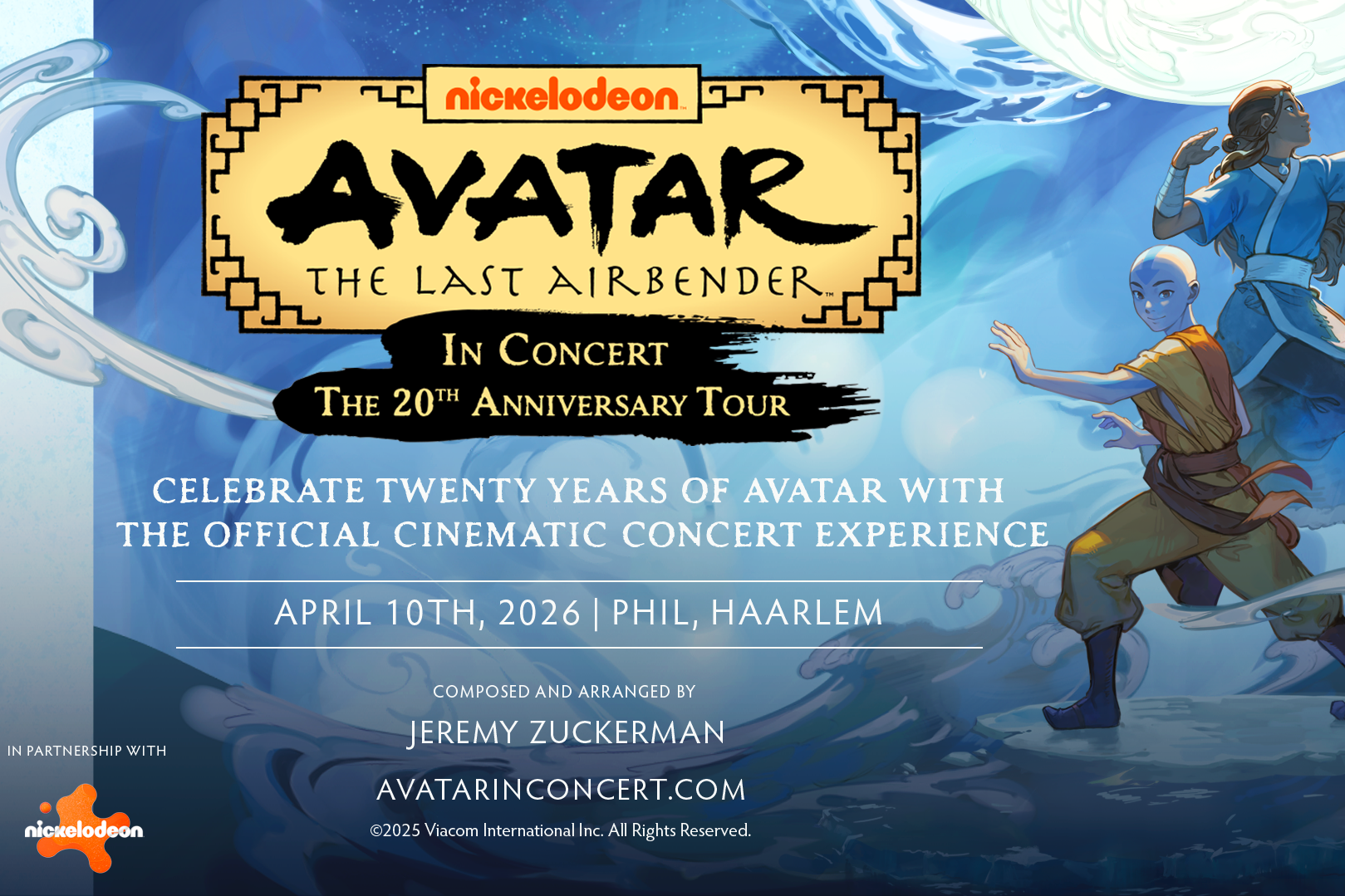 Avatar The Last Airbender in Concert - The 20th Anniversary Tour · PHIL ...